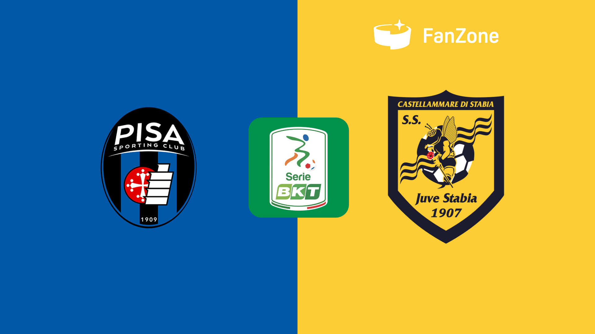 Pisa - Juve Stabia in Diretta Streaming | DAZN IT