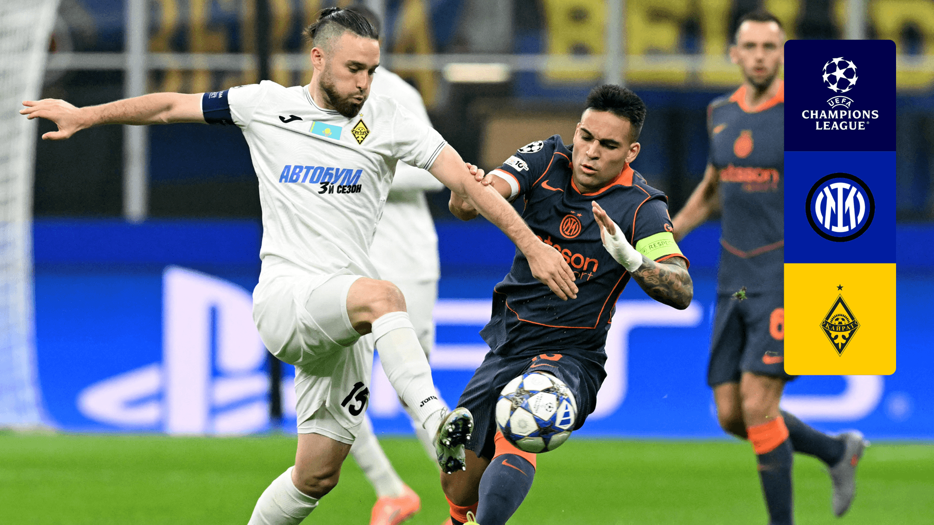 Watch Inter vs. Kairat Live Stream Online | DAZN CA