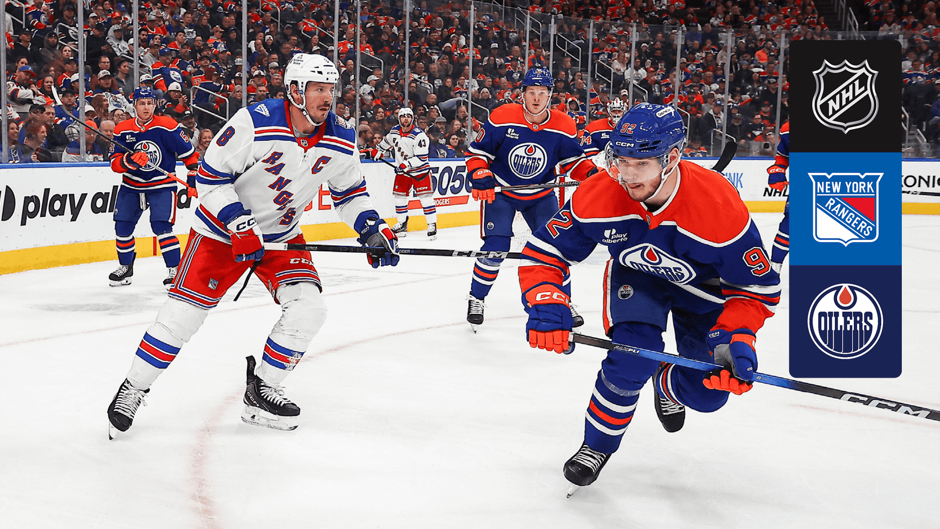 Rangers vs. Oilers in Diretta Streaming | DAZN IT