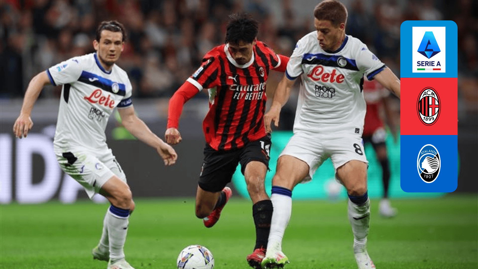 Watch Milan - Atalanta (Italian commentary) Live Stream | DAZN DE