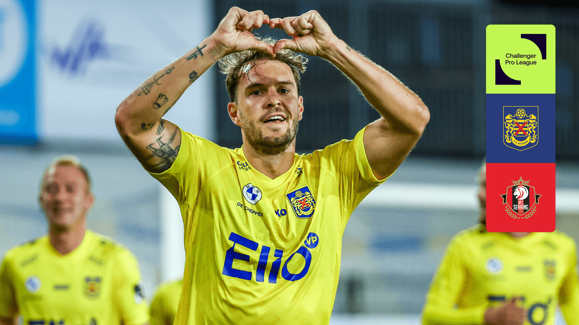 Regardez les diffusions en direct de SK Beveren - RFC Seraing | DAZN BE