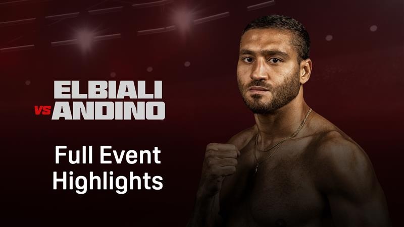 Assista agora mesmo a Elbiali vs. Andino: Full Event Highlights | DAZN BR