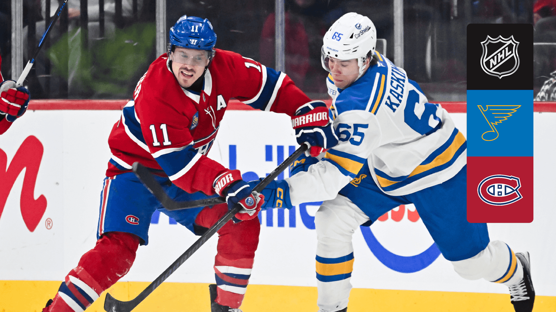 Regarder Blues vs. Canadiens en Direct Live | DAZN FR