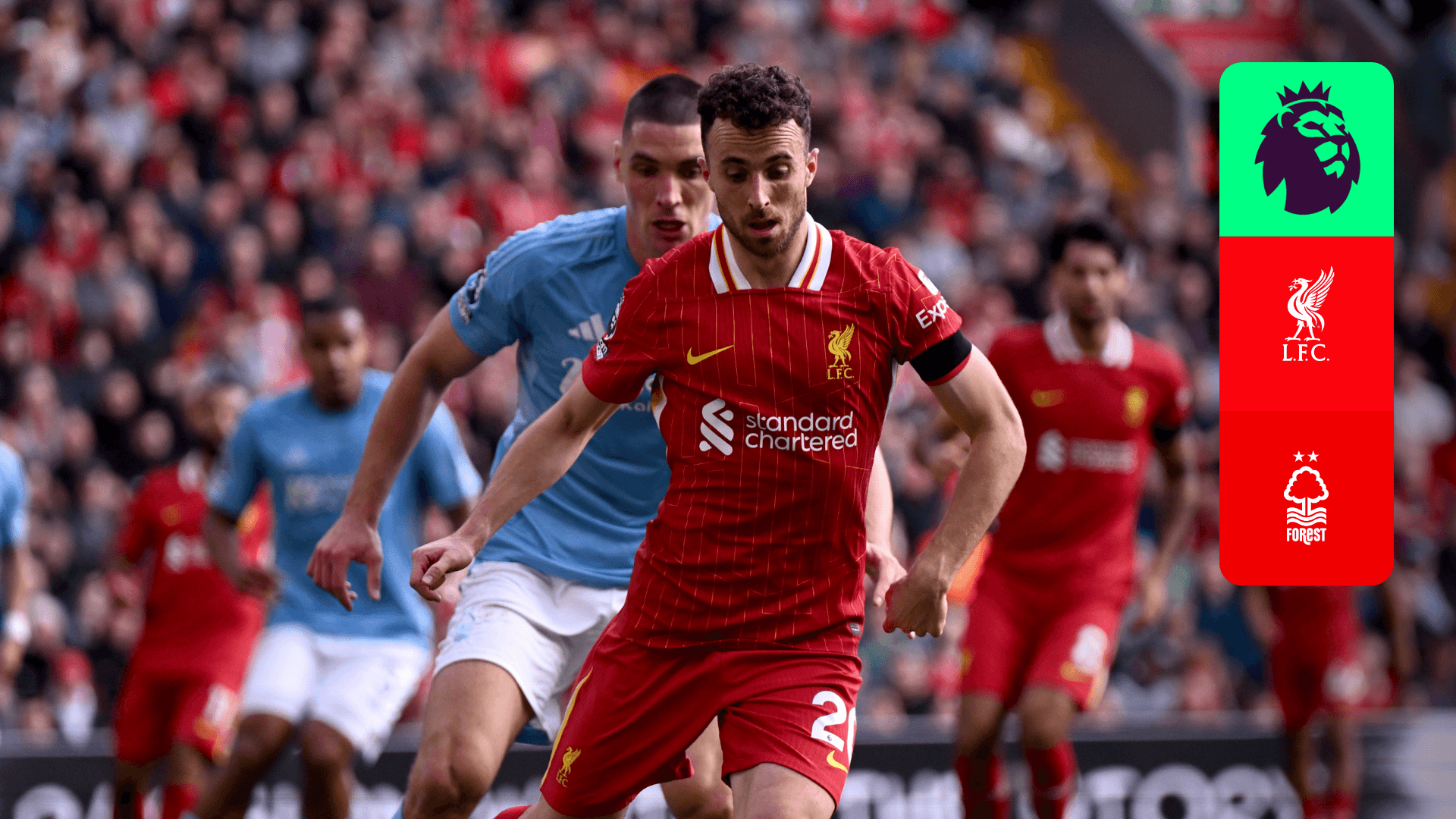 Watch Liverpool x Nott'm Forest Live Stream | DAZN PT