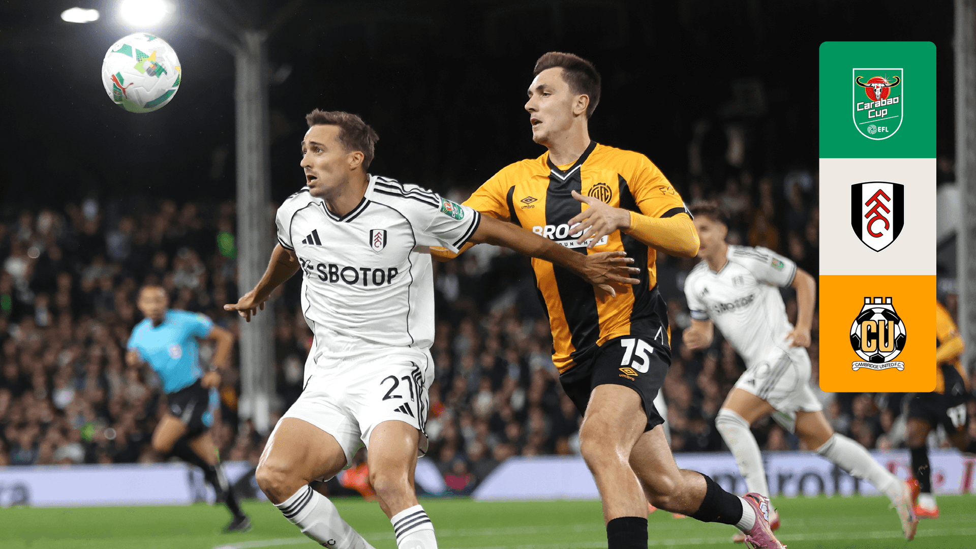 Watch Fulham vs. Cambridge Live Stream Online | DAZN CA