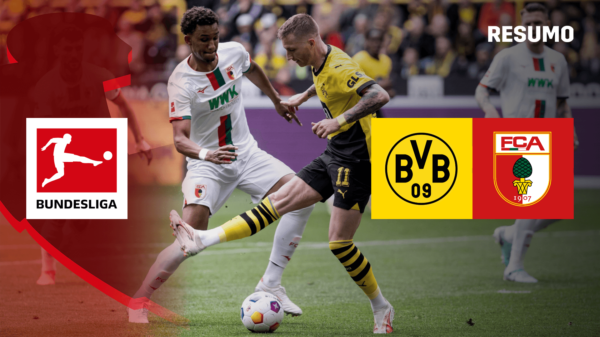 Ver: Dortmund x Augsburg em Direto | DAZN PT