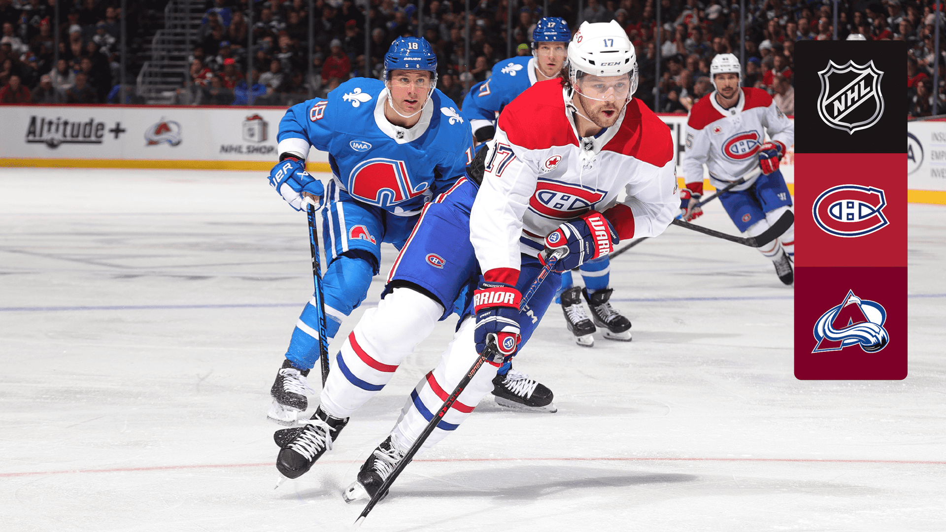 Watch Canadiens @ Avalanche Live Stream Online | DAZN TH