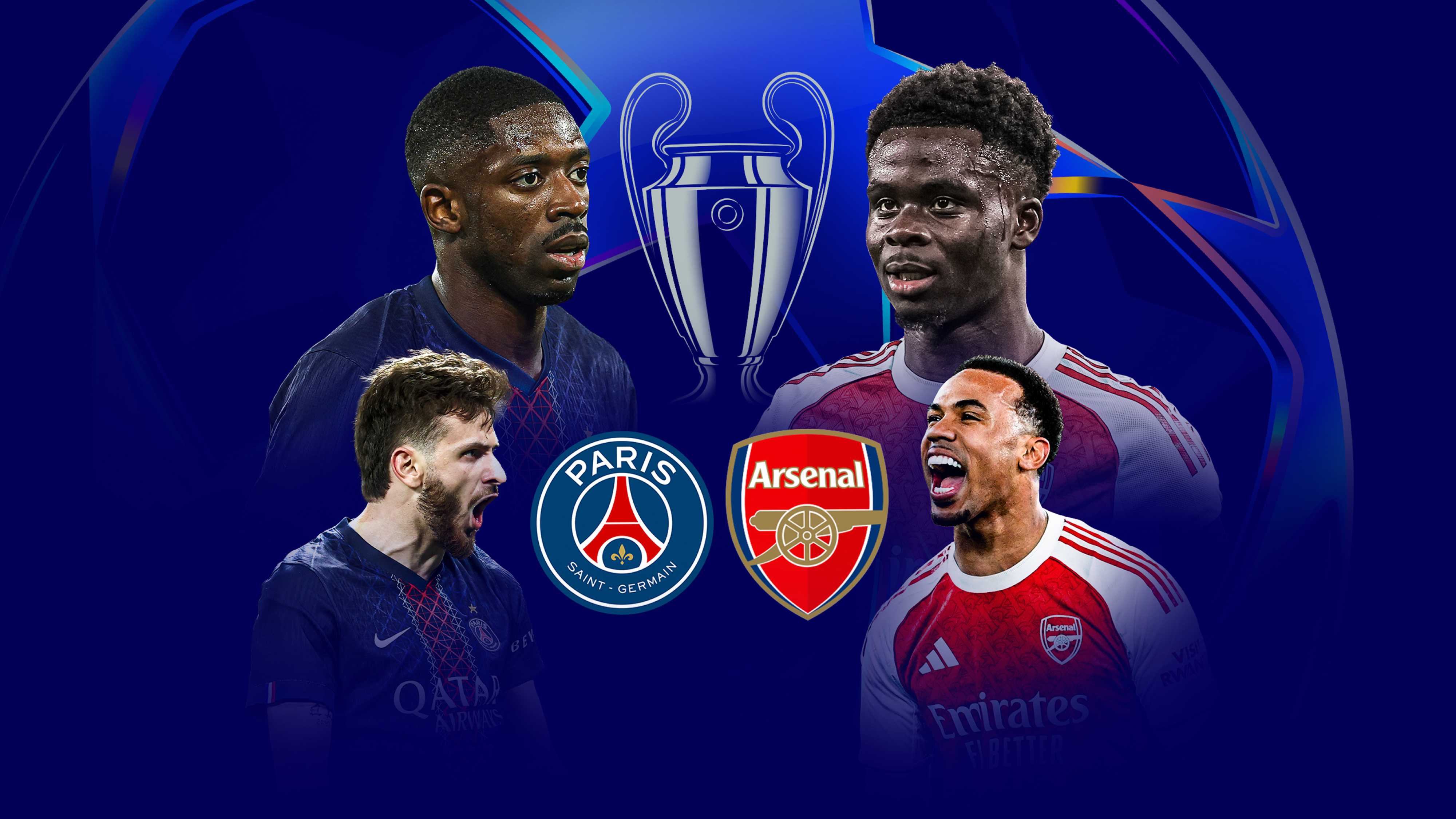 Watch Final: PSG vs. Arsenal Live Stream Online | DAZN NZ