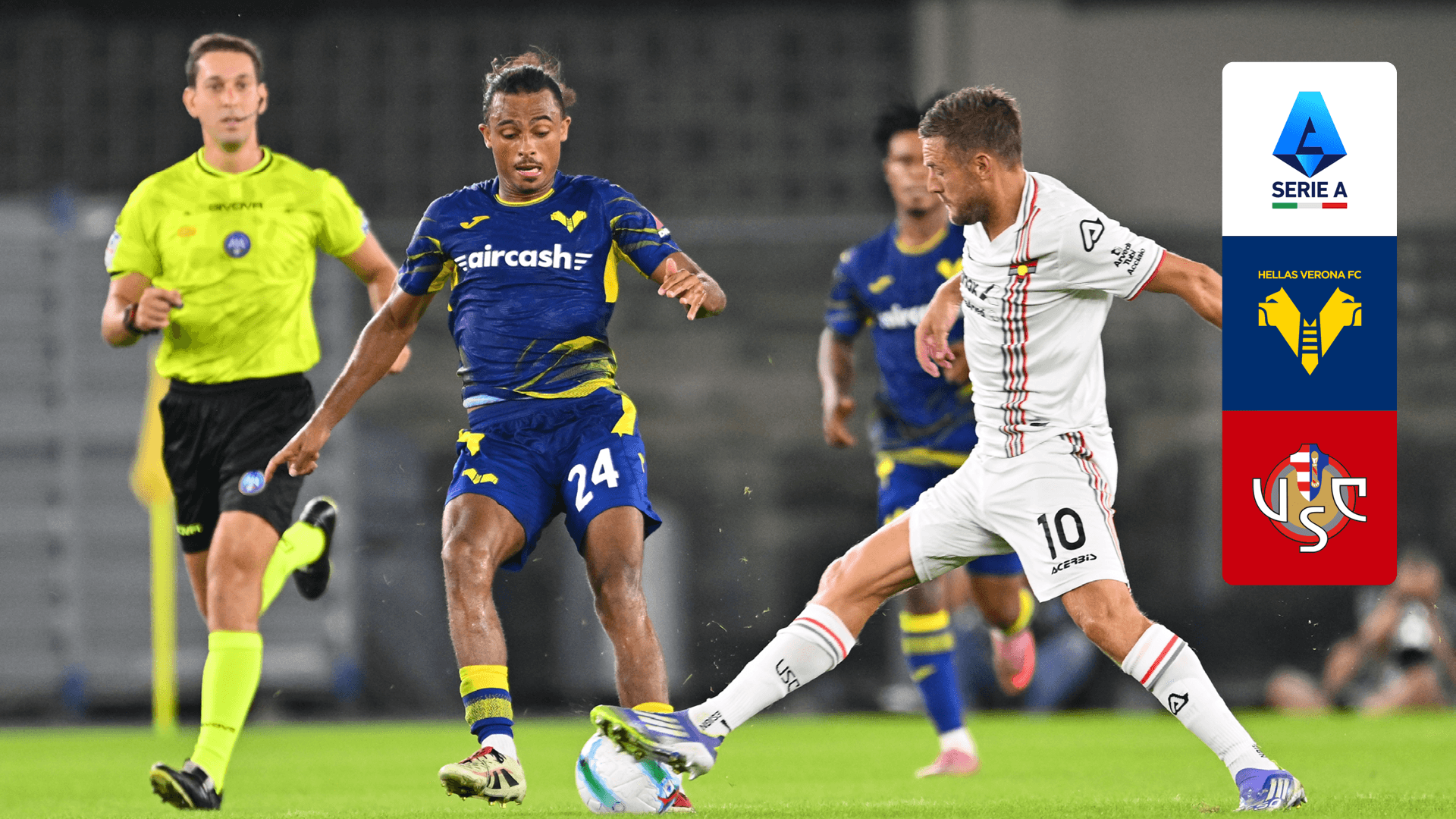 Watch Hellas Verona vs. Cremonese (en Español) Live Stream Online | DAZN US