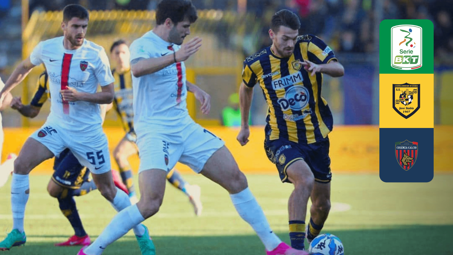 Juve Stabia - Cosenza in Diretta Streaming | DAZN IT