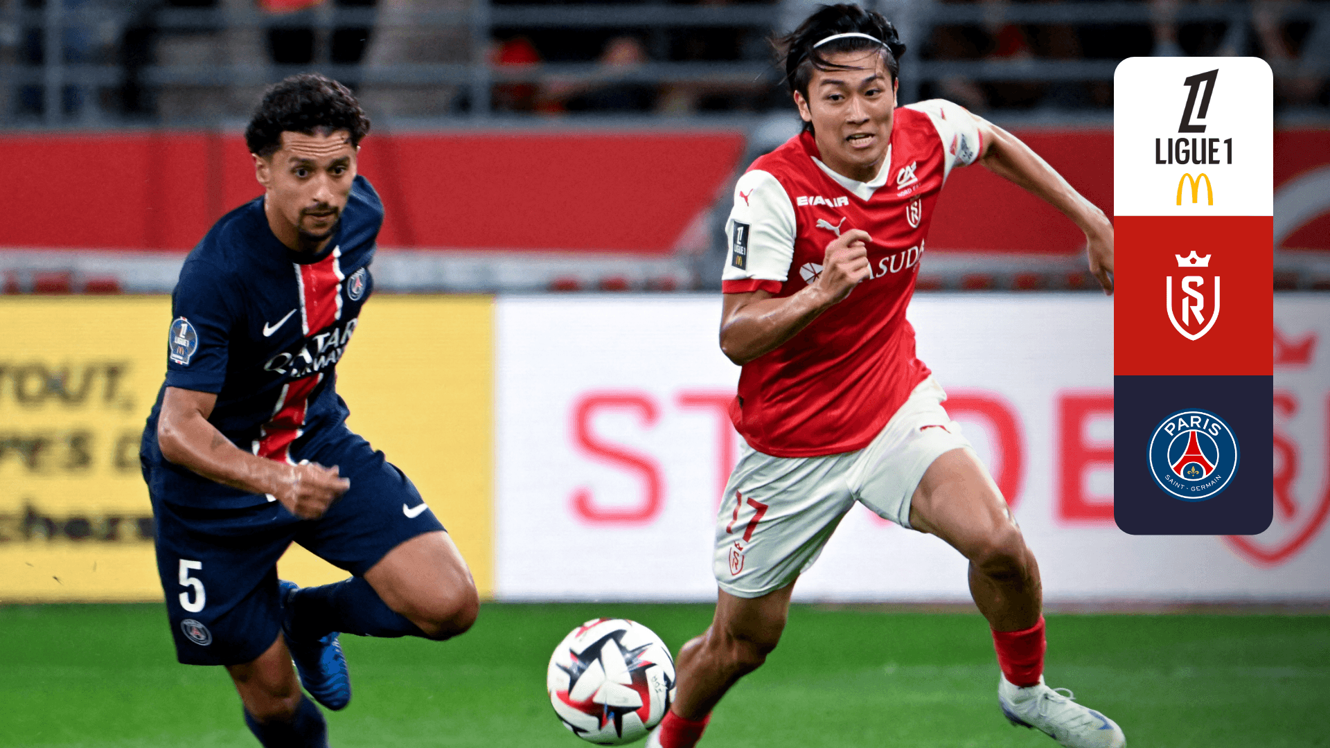 Kijk Stade de Reims - Paris Saint-Germain Live Streams | DAZN BE