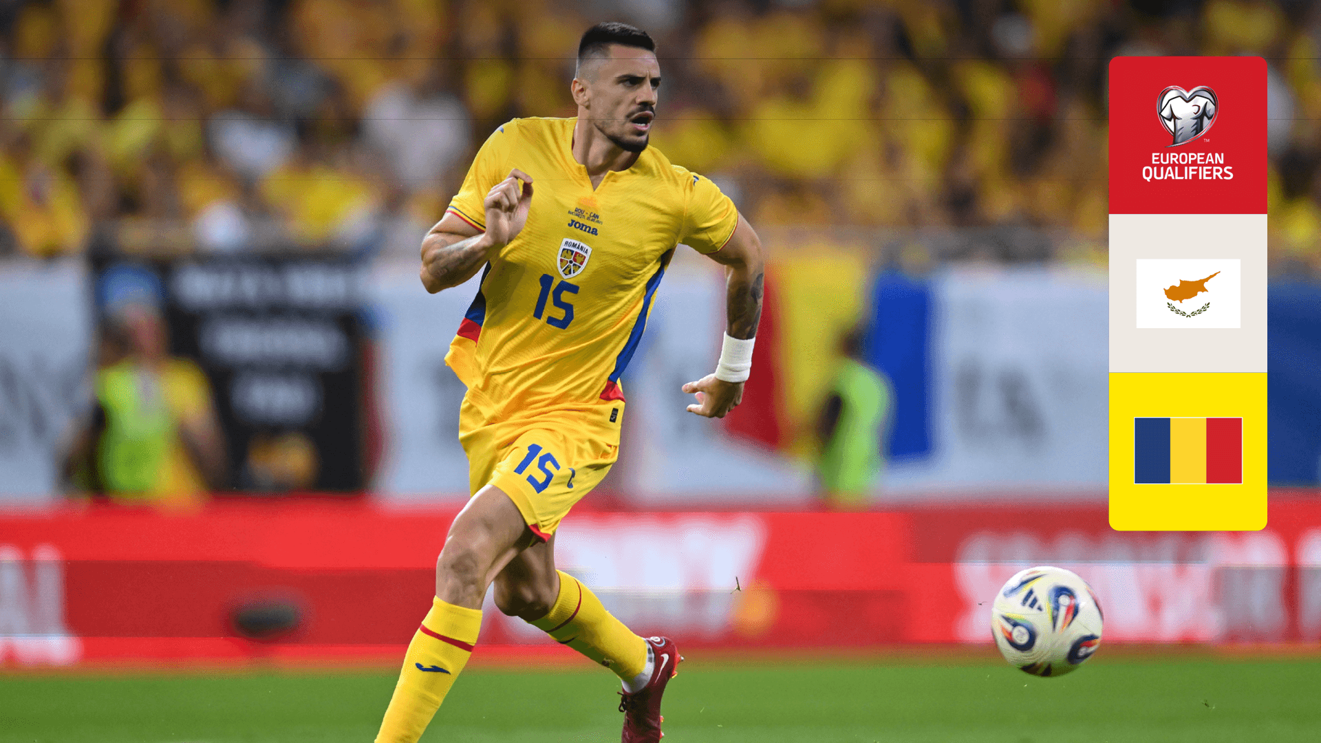 Watch Cyprus v Romania Live Stream Online | DAZN JP