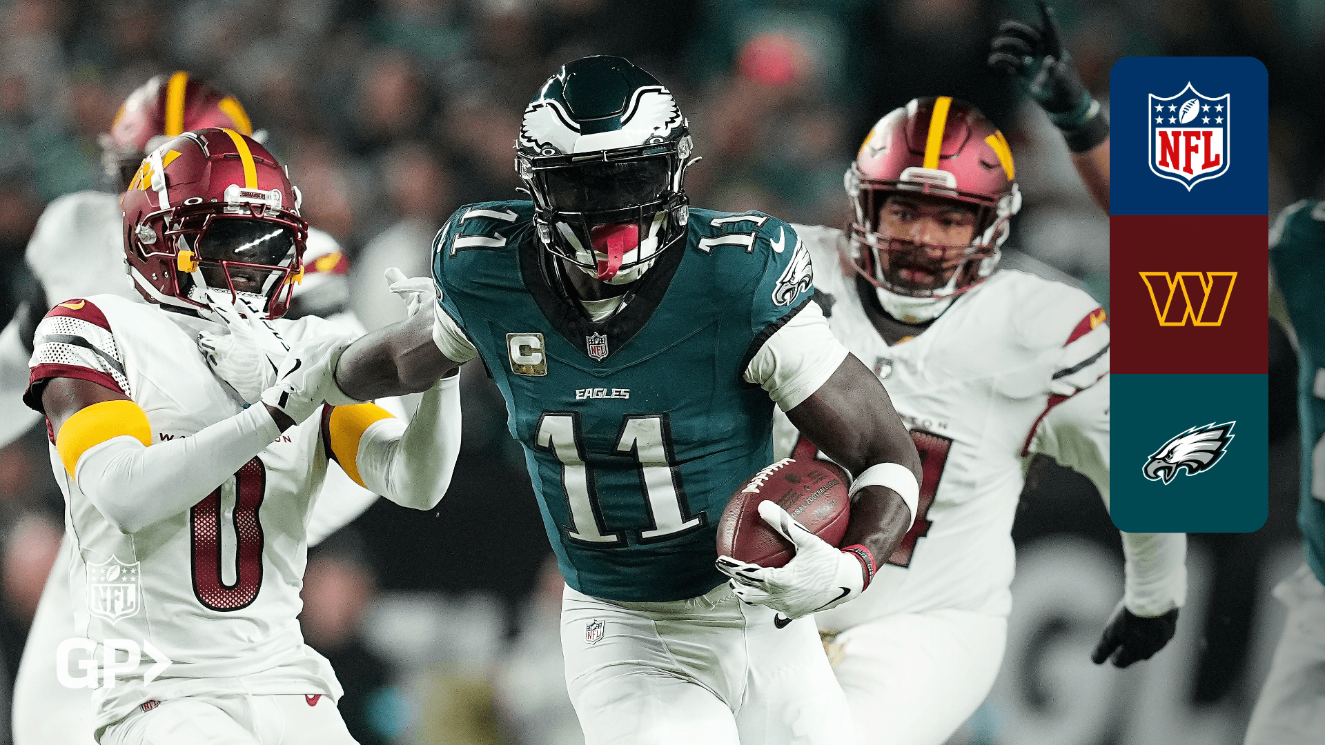 Watch Commanders @ Eagles Live Stream | DAZN TF