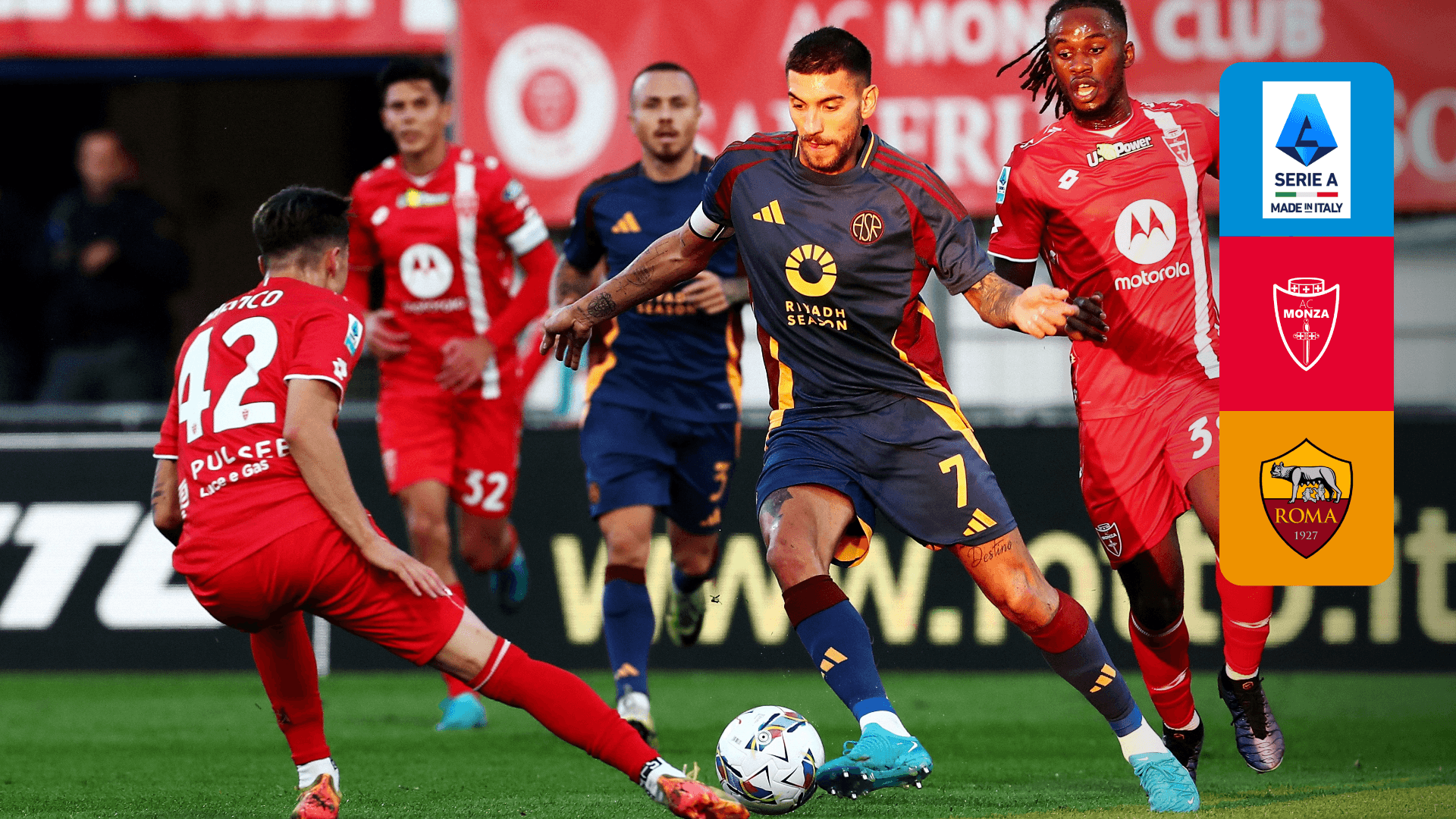 Watch Monza v Roma Live Stream | DAZN JP