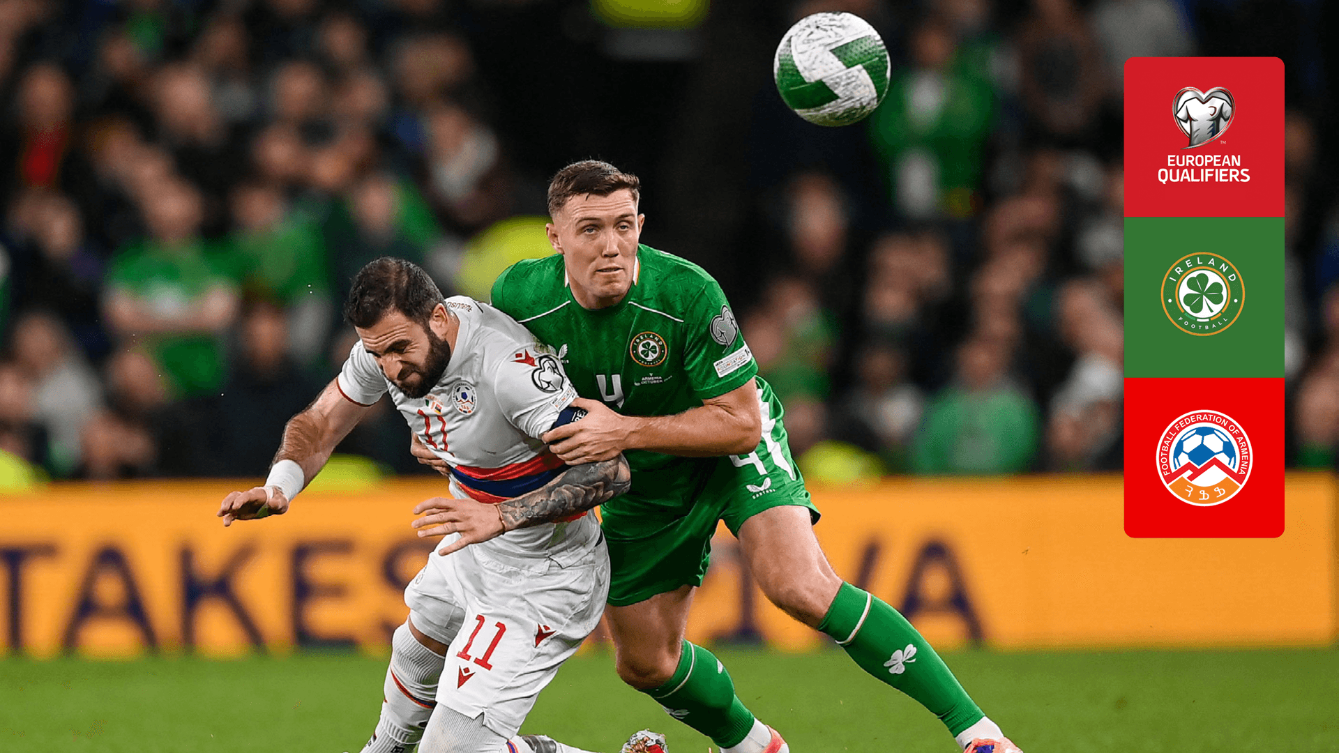 Watch Republic of Ireland vs. Armenia Live Stream Online | DAZN CA