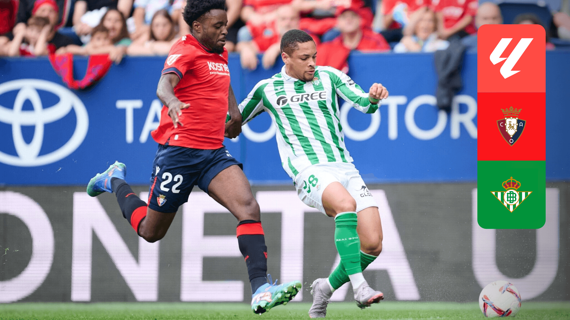 Watch Osasuna - Real Betis Live Stream | DAZN AT