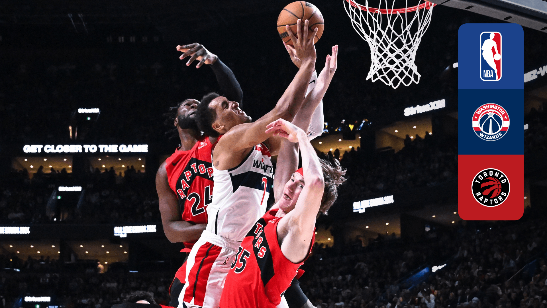 Watch Wizards @ Raptors Live Stream | DAZN DE