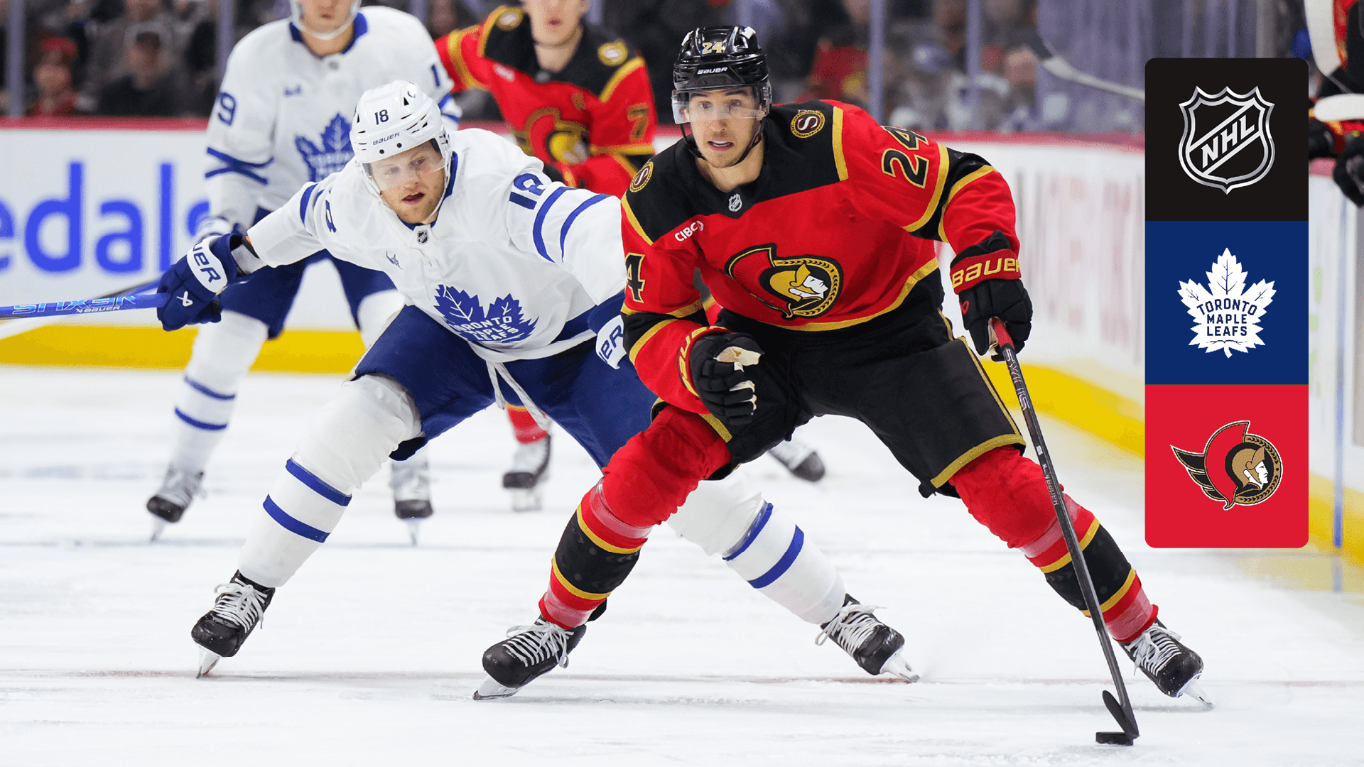 Watch Maple Leafs @ Senators Live Stream Online | DAZN AE