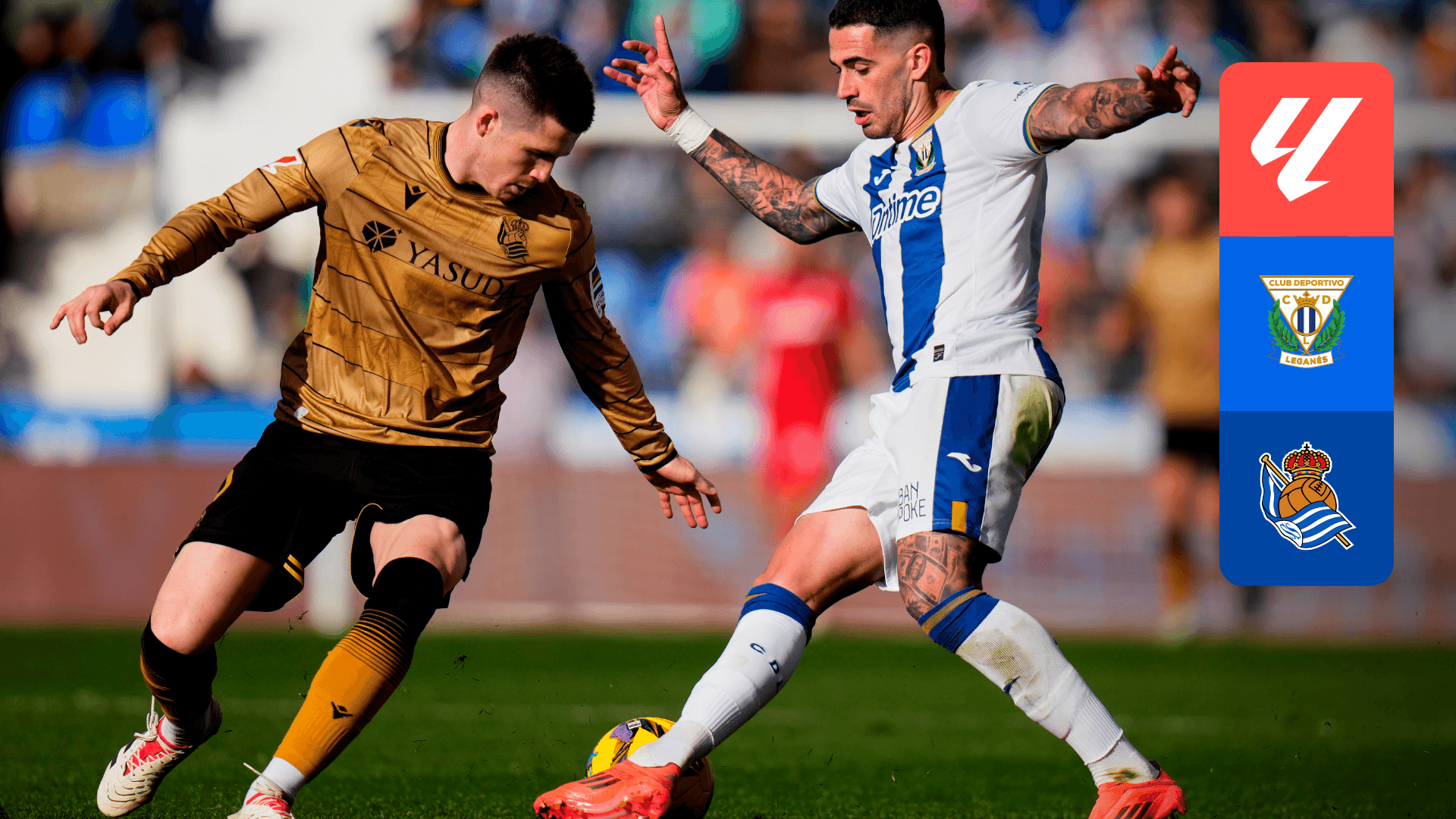 Watch Leganes - Real Sociedad Live Stream | DAZN AT