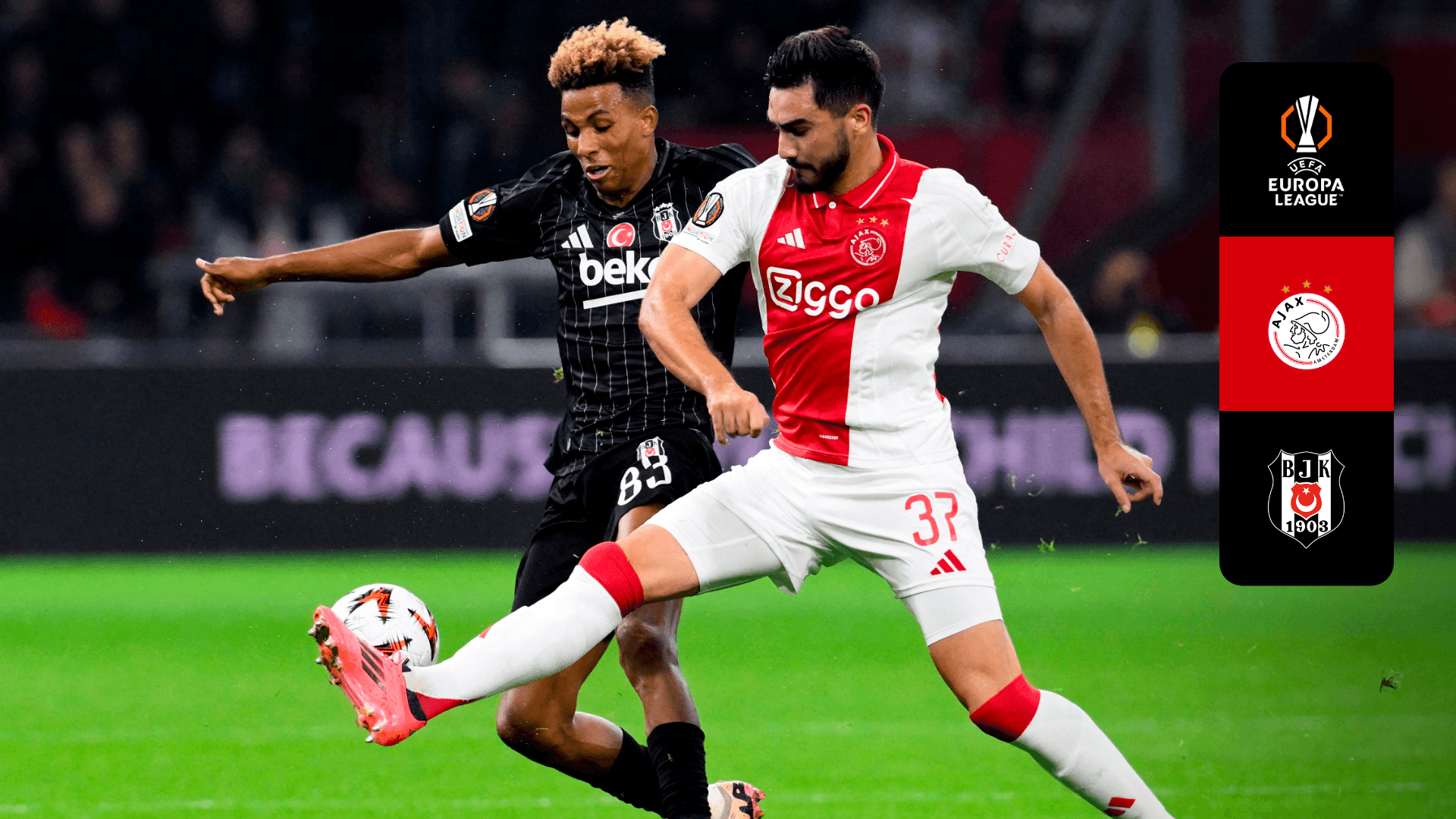 Ver: Ajax x Beşiktaş em Direto | DAZN PT