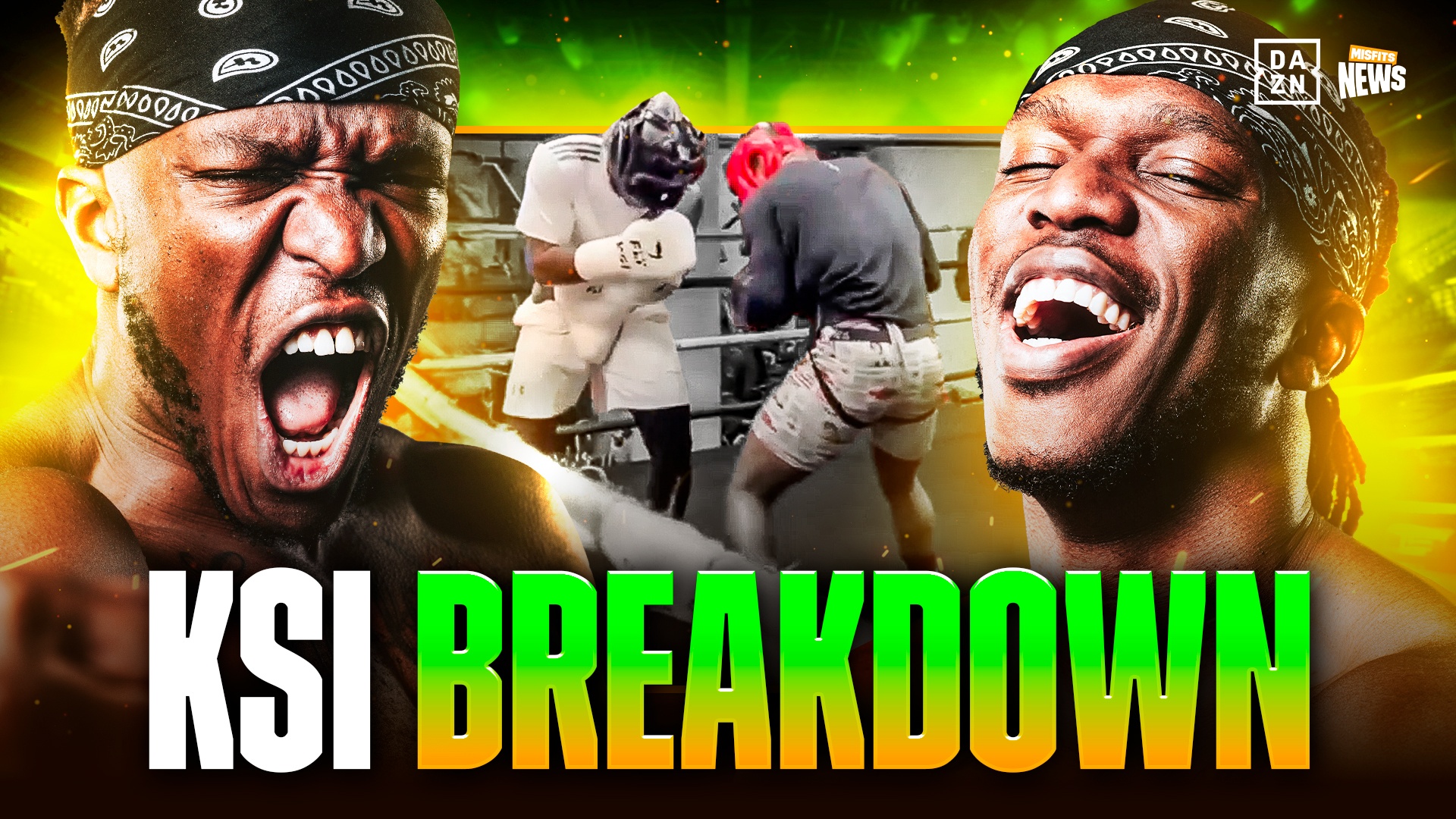 Regarder Idris Vierge décompose KSI Spar Online | DAZN CA
