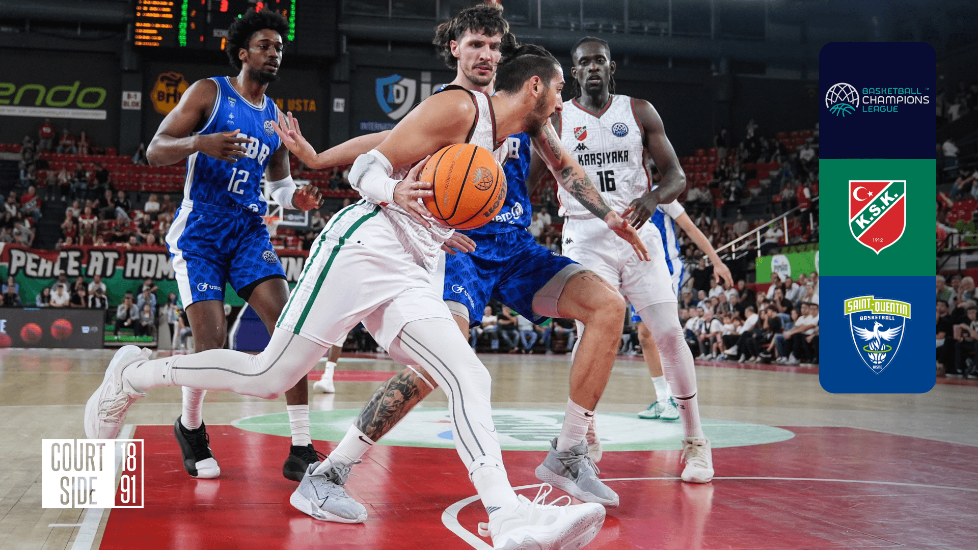 Karşıyaka vs. Saint Quentin | DAZN US