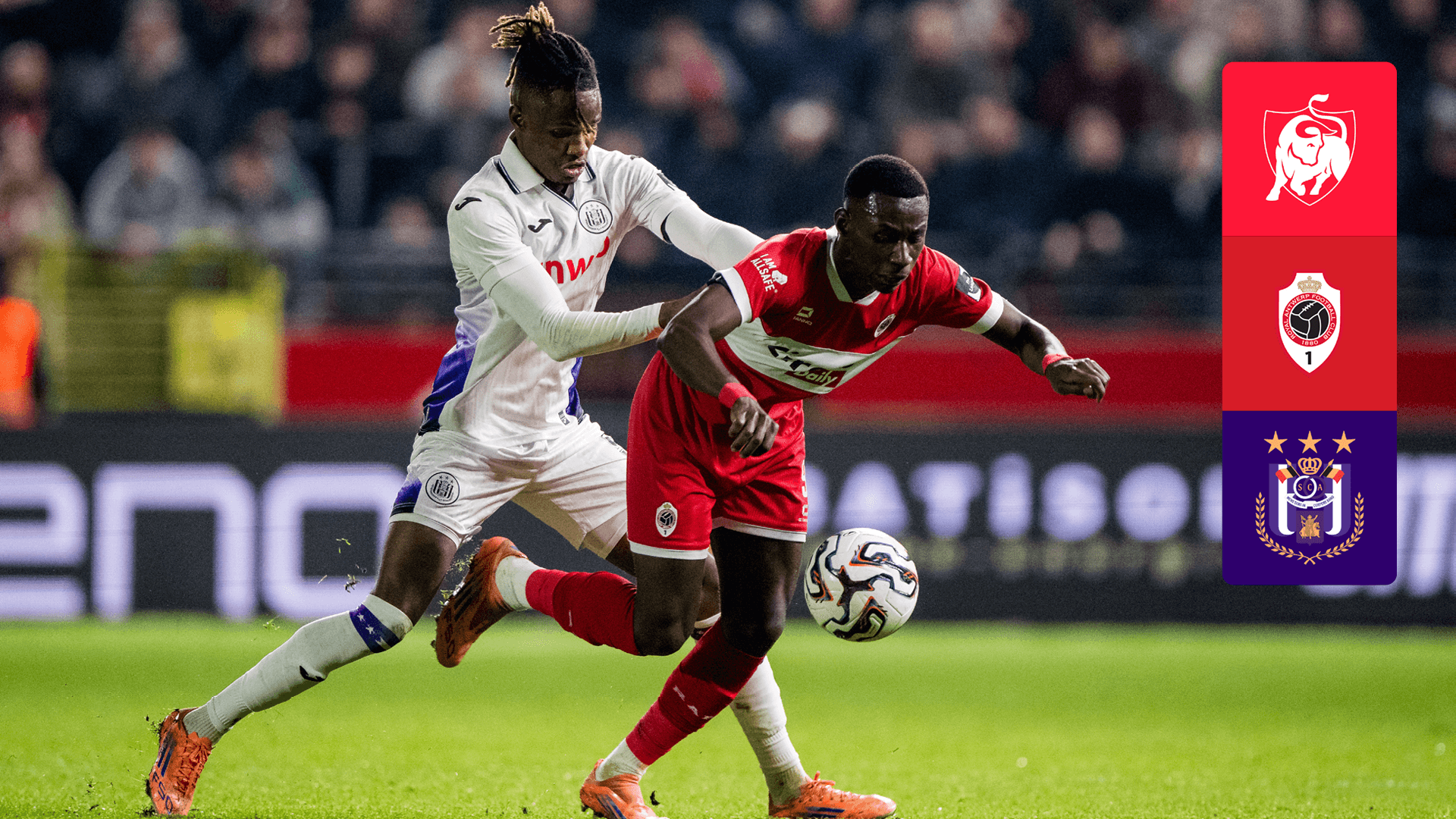 Bekijk Royal Antwerp FC - RSC Anderlecht-livestreams online | DAZN BE