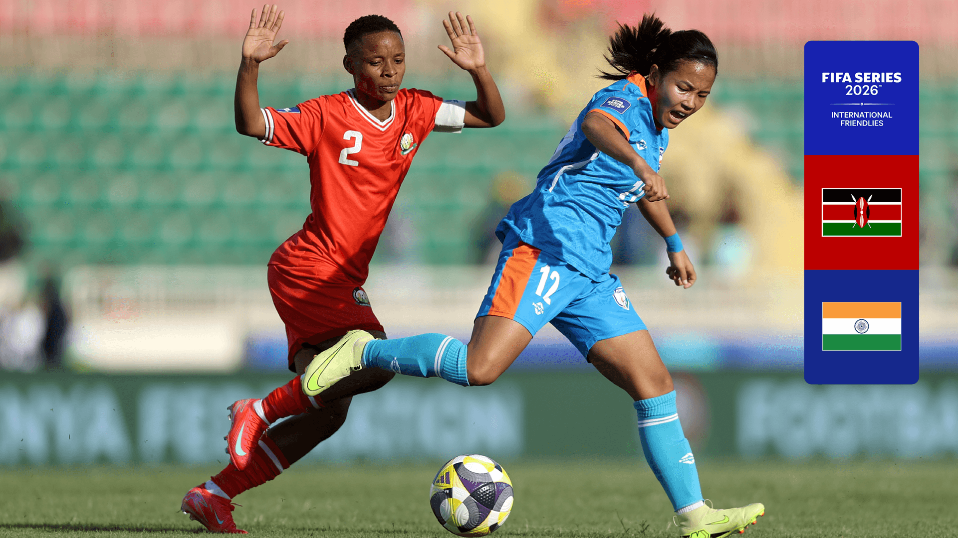 Watch Kenya vs. India Live Stream Online | DAZN MX