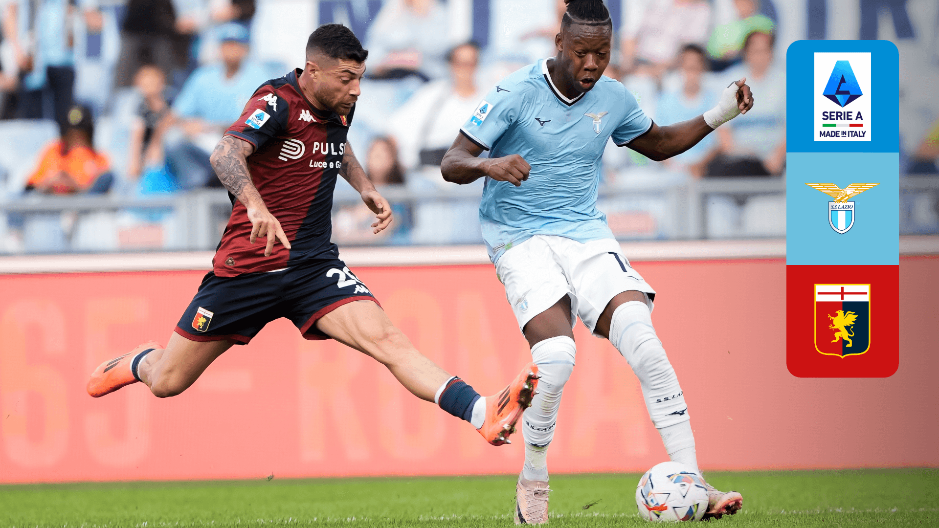 Watch Lazio - Genoa (Italian commentary) Live Stream | DAZN DE