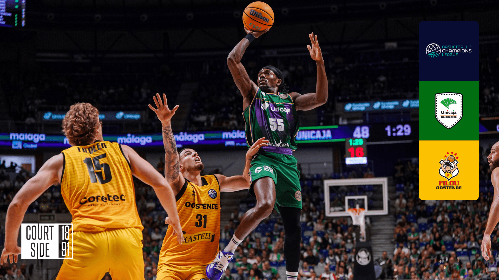 Watch Málaga vs. Oostende Live Stream Online | DAZN CA