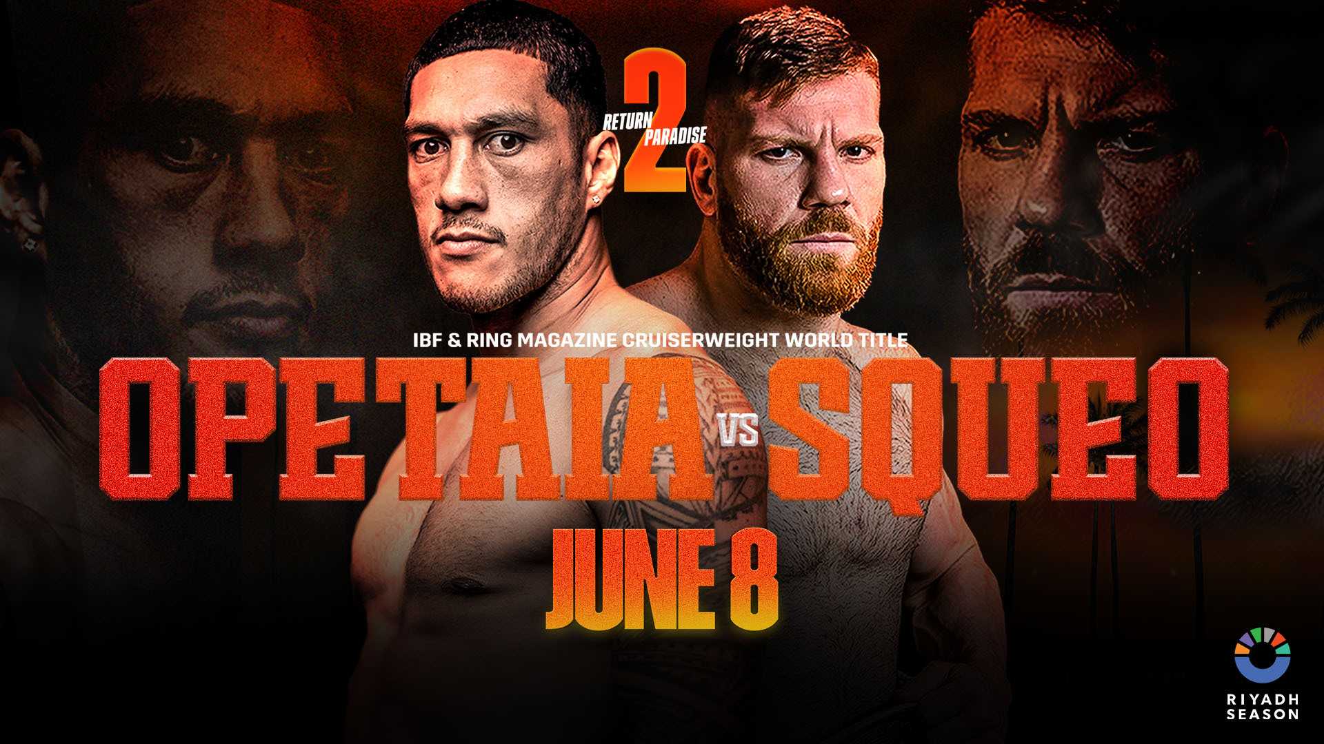 Ver Opetaia vs. Squeo: Repetición del evento Online en Directo | DAZN MX