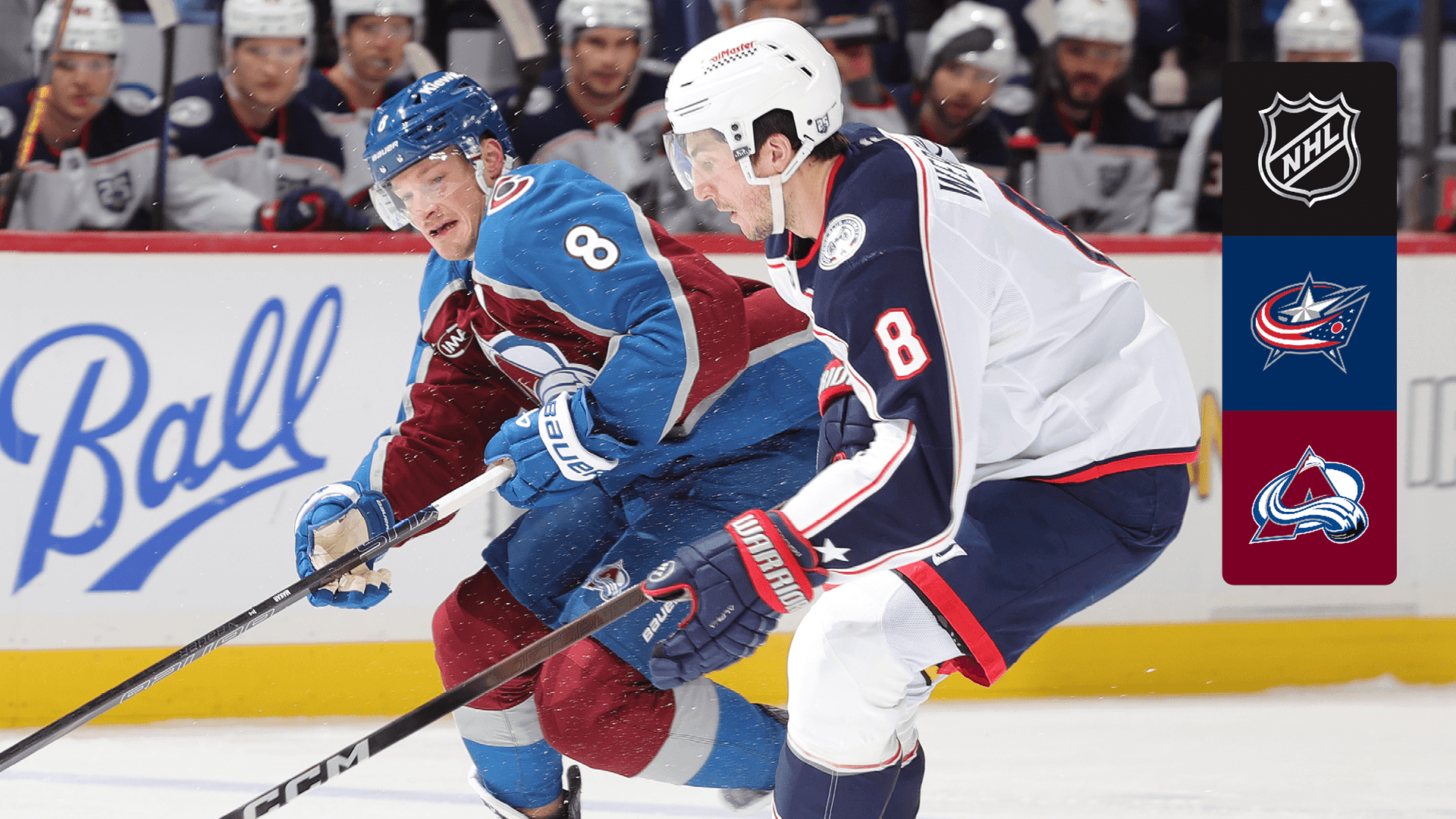 Watch Blue Jackets @ Avalanche Live Stream Online | DAZN PL