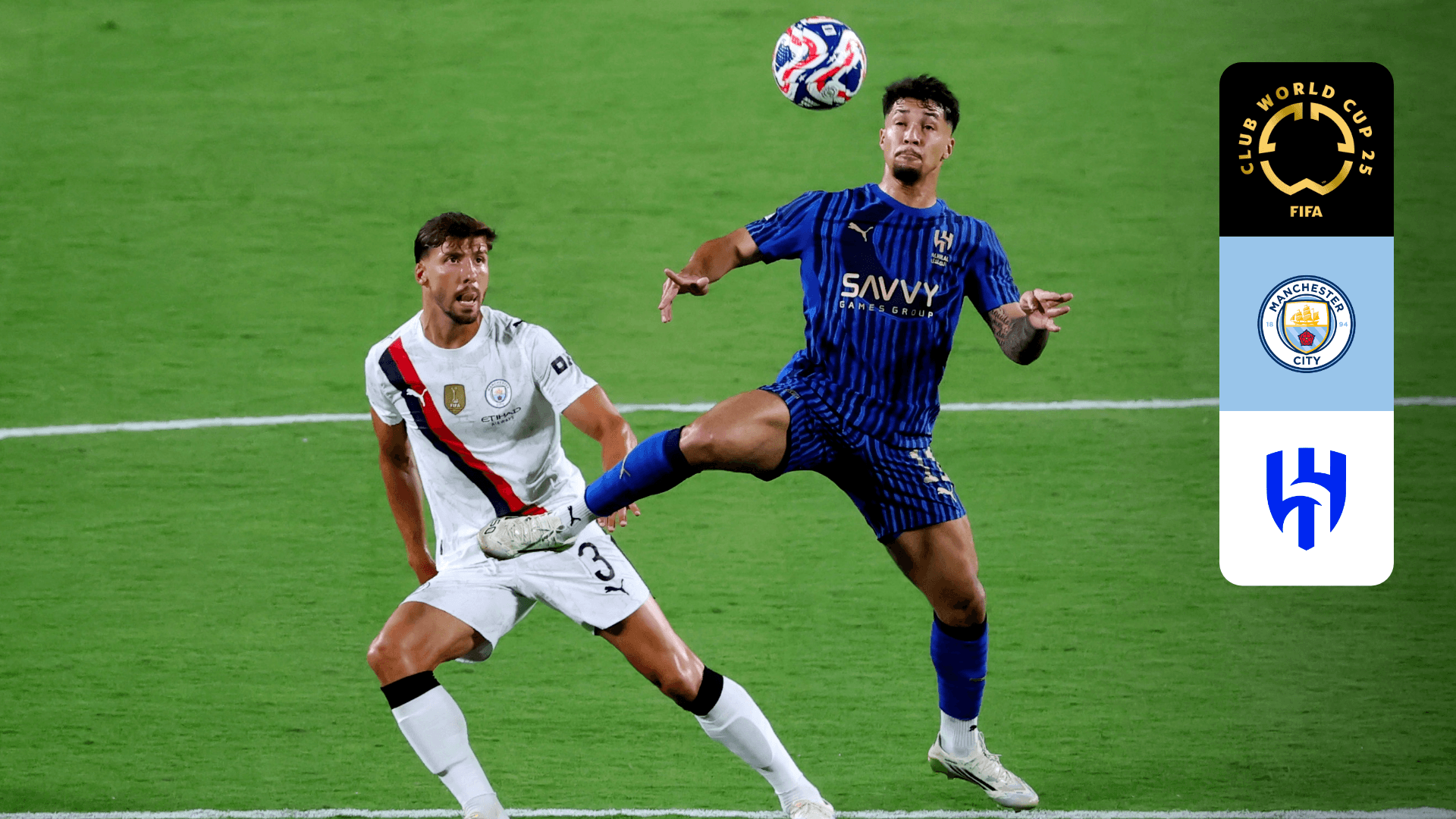 شاهد مانشستر سيتي ضد الهلال على الإنترنت | DAZN JO