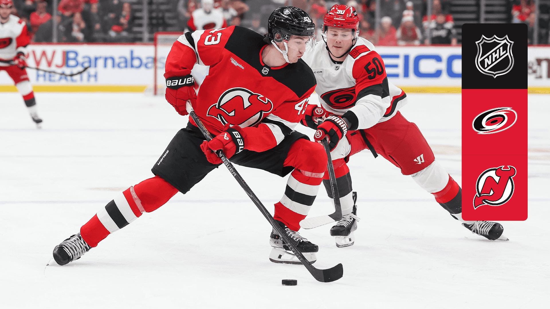 Watch Hurricanes @ Devils Live Stream Online | DAZN AE