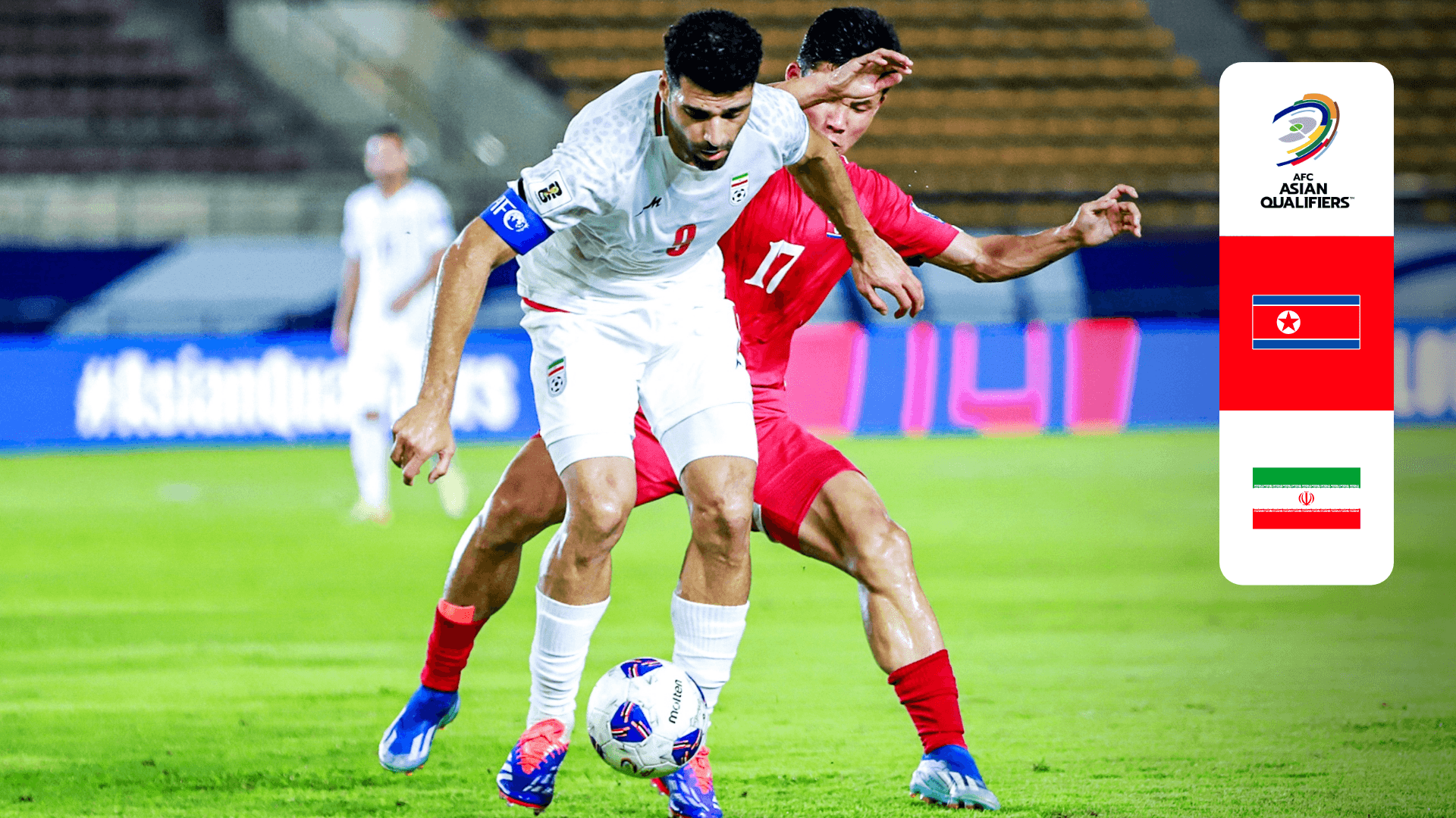 Watch Korea DPR v IR Iran Live Stream | DAZN JP