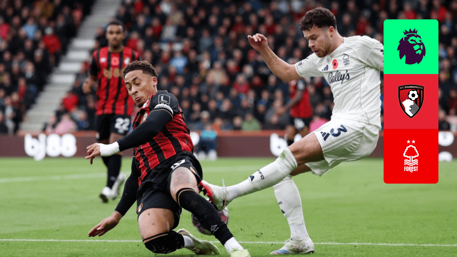 Vê Bournemouth x Nott'm Forest em Direto Online | DAZN PT