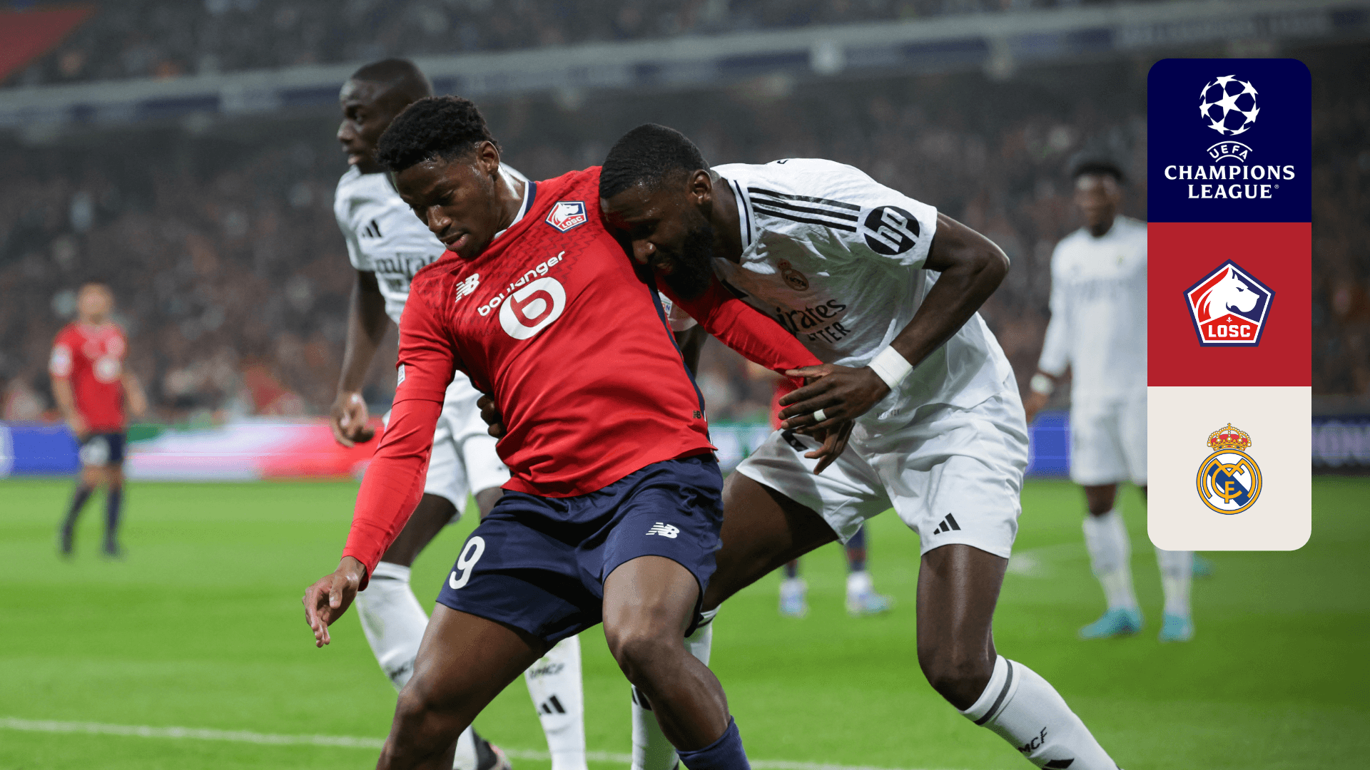 Watch Lille vs. Real Madrid Live Stream | DAZN NZ