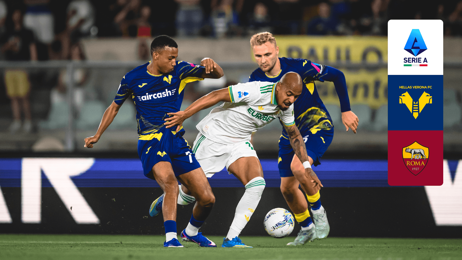 Watch Hellas Verona - Roma Live Stream Online | DAZN AT