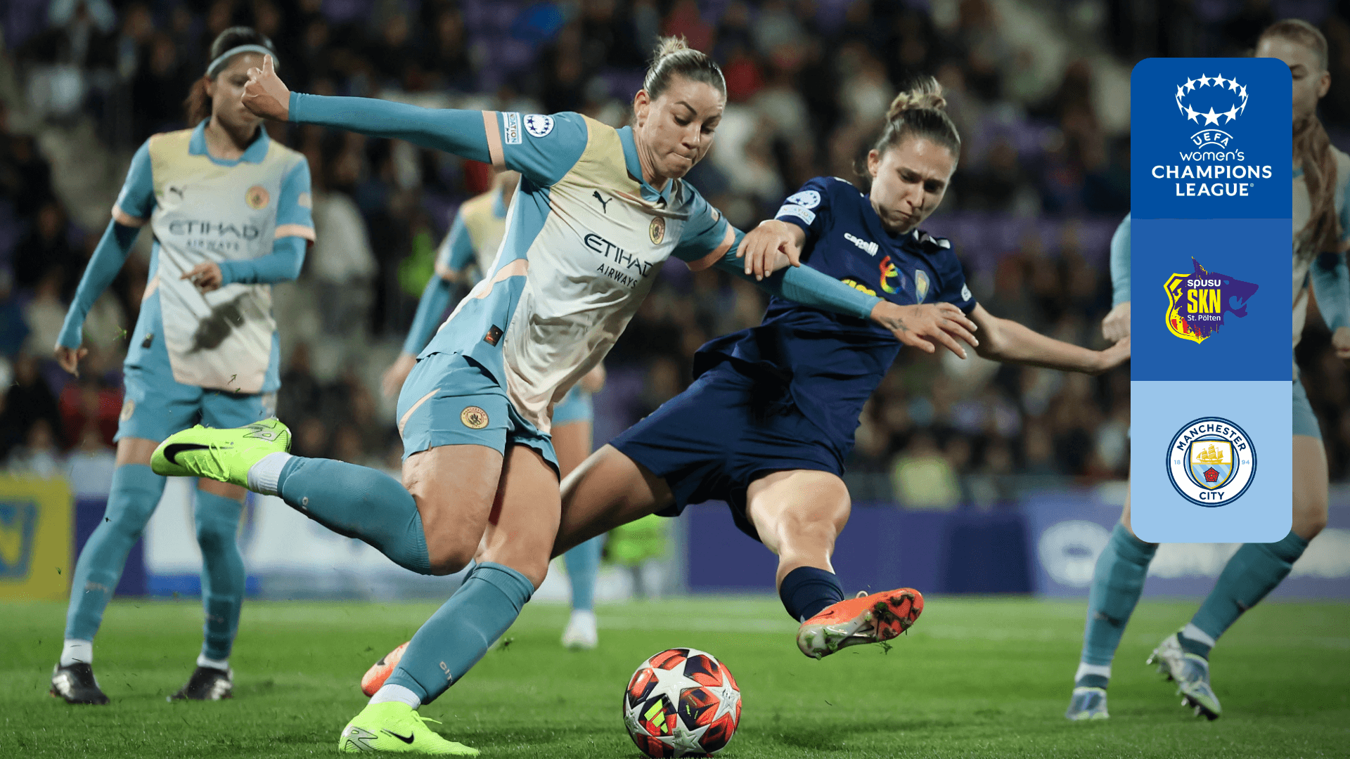 Watch SKN St. Polten Frauen vs. Man City (In English & German) Live ...