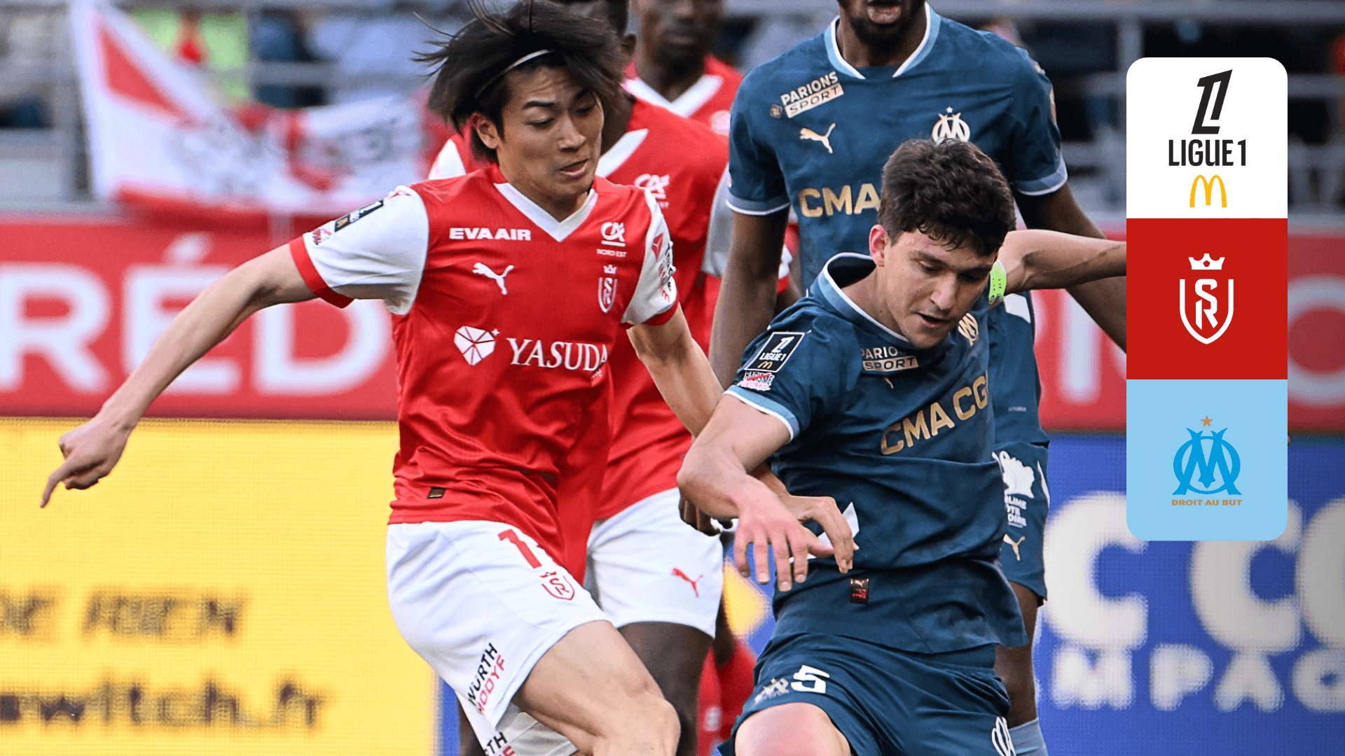 Watch Reims v Olympique Marseille Live Stream | DAZN JP