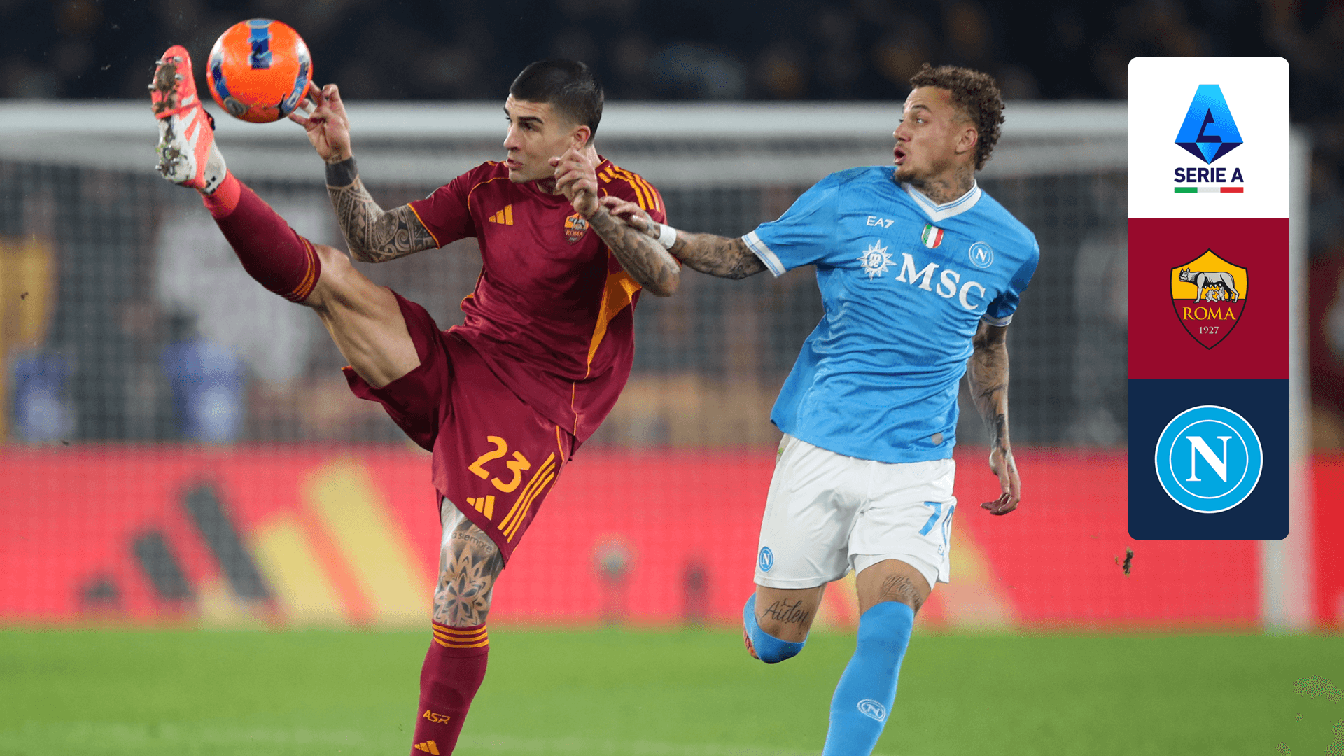 Watch Roma vs. Napoli Live Stream Online | DAZN AU