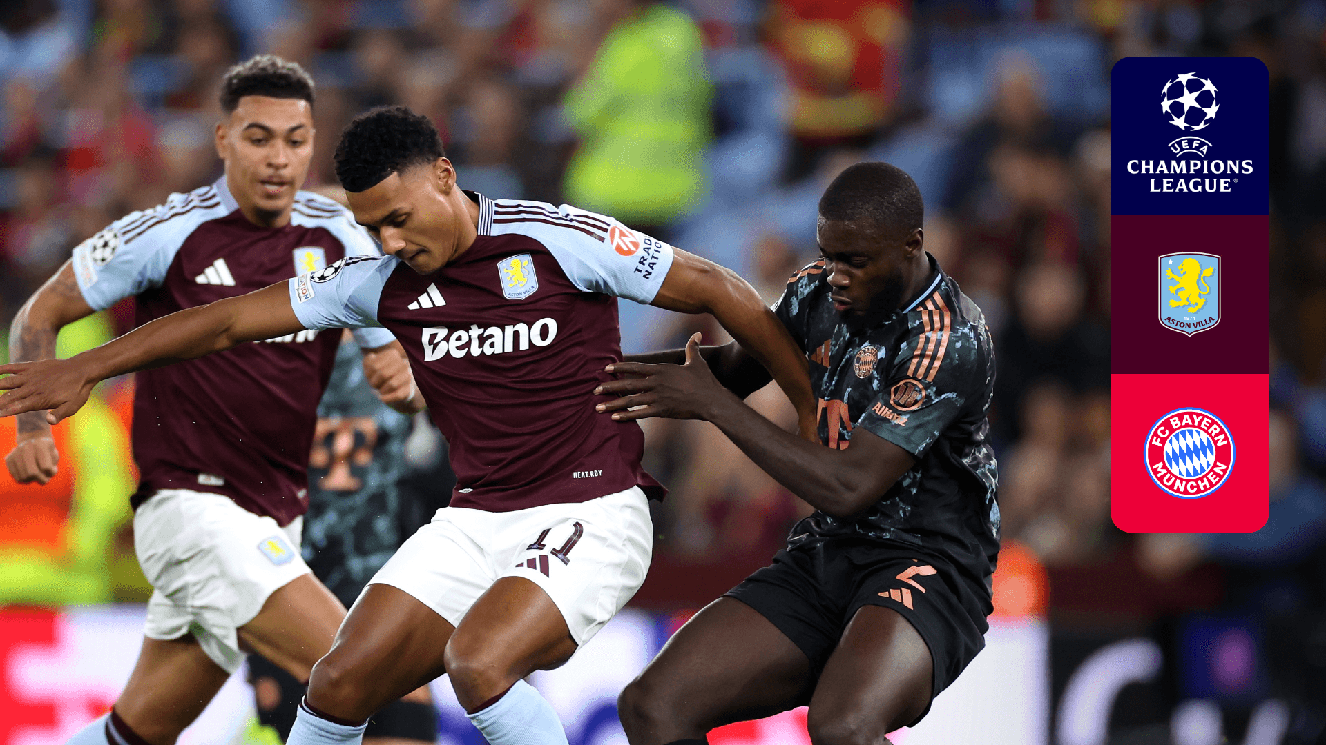 Watch Aston Villa vs. Bayern Munich (Commentaires en Français) Live ...