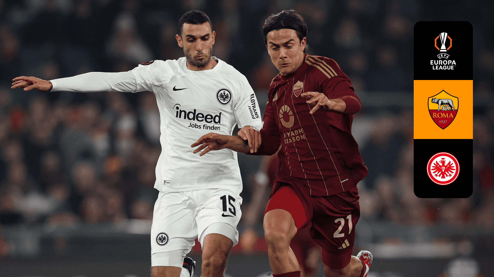 Watch Roma vs. Frankfurt Live Stream | DAZN CA