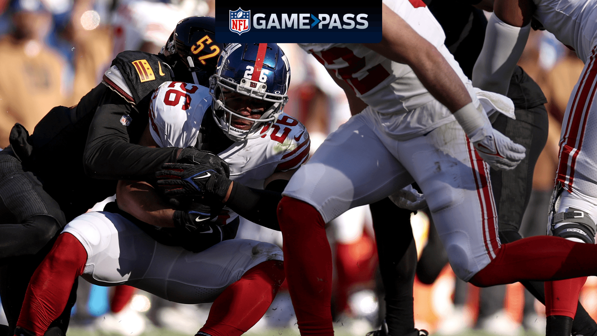 شاهد البث المباشر لـ Giants @ Commanders | DAZN EG