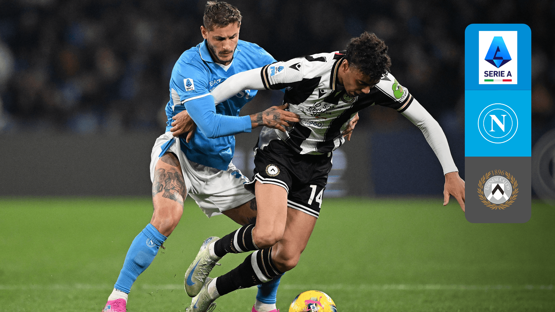 Watch Napoli - Udinese (Italian commentary) Live Stream | DAZN DE