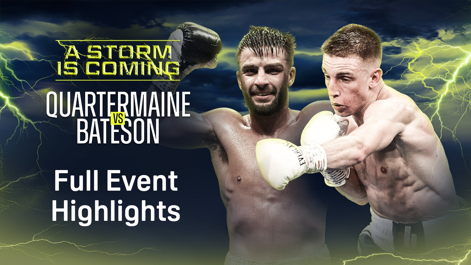 Assista agora mesmo a Quartermaine vs. Bateson: Full Event Highlights ...