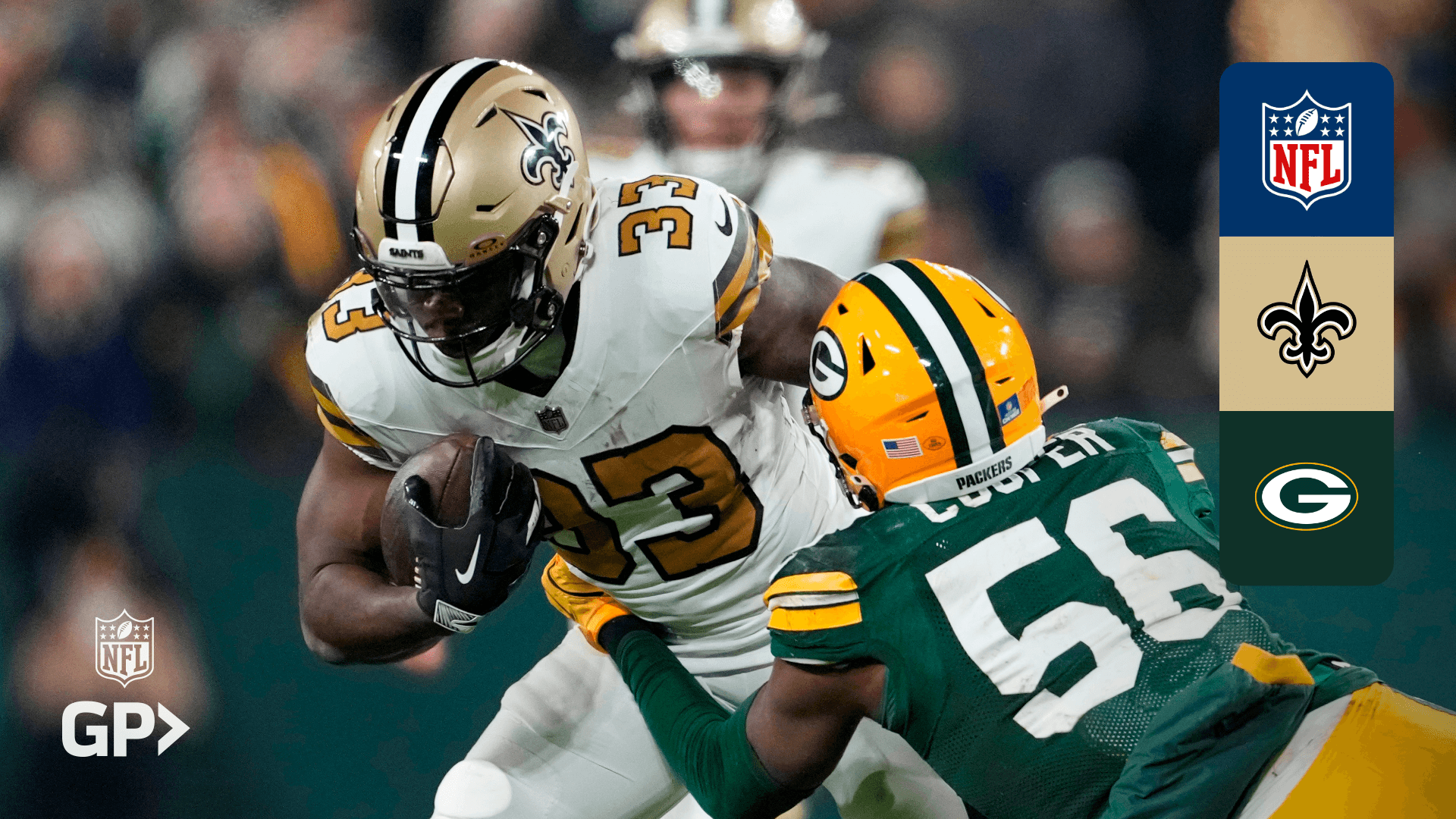 Watch Saints @ Packers (Commentaires en Français) Live Stream | DAZN CA