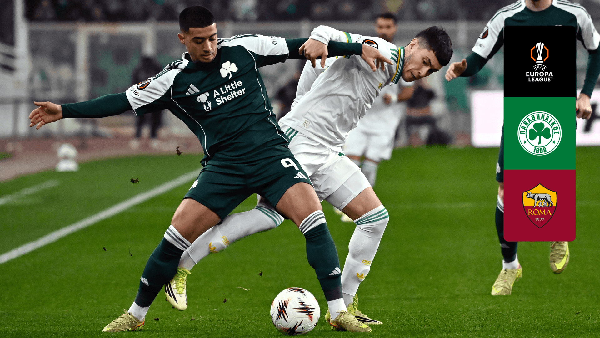 Watch Panathinaikos vs. Roma Live Stream Online | DAZN NZ