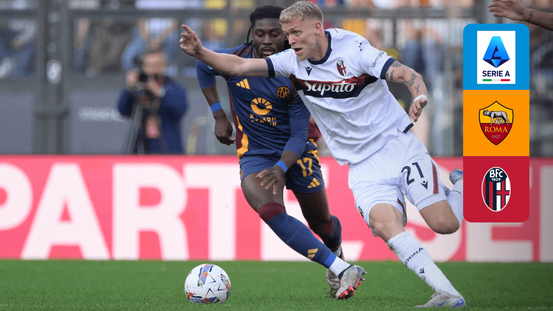 Watch Roma - Bologna Live Stream | DAZN CH