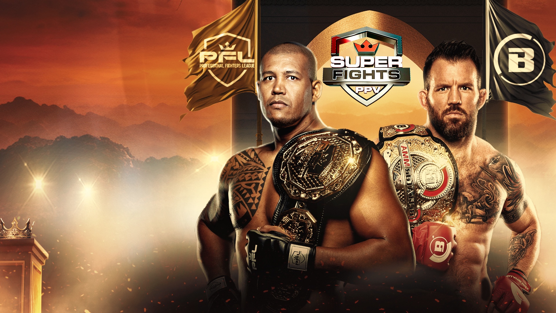 Watch PFL Champions v Bellator Champions - Main Card (Catch Up Back Up ...